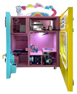 Cina Professional Sweet Candy Cotton Vending Machine Commercial Automatic Intelligent Colorful Sugar Making Cotton Candy Mach in vendita