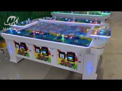Classic 55 Inch  8 Players Coin Operated Table Game Cabinet For Fish Game Machine