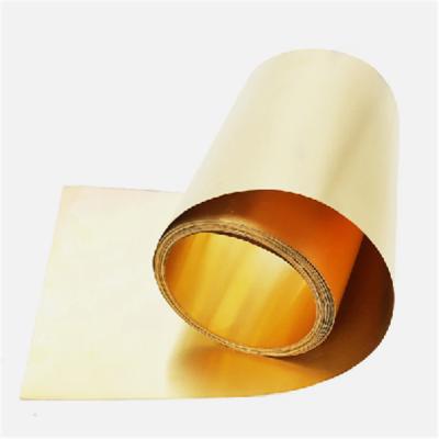 China Copper Alloy Brass Coil Corrosion Resistant For Machinery And Decorative Use for sale