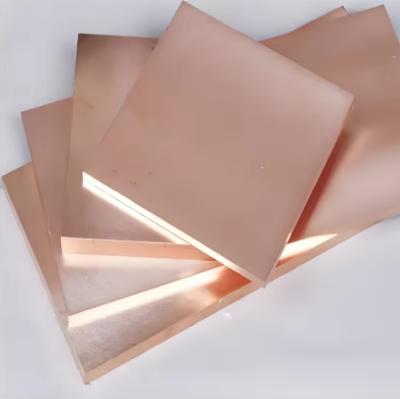 China C2600 C2680 Brass Plate Sheet for Precision Machining Valve Components Decorative Trim 99% Copper 30% Elongation Non-Alloy Brass for sale