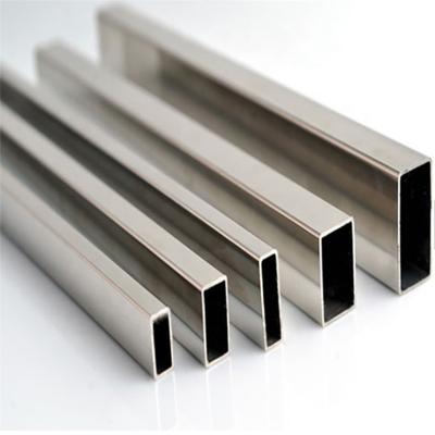 Cina il tubo 304 di acciaio inossidabile di 15x30 10x20mm 316 201 202 ha saldato i tubi rettangolari piani in vendita