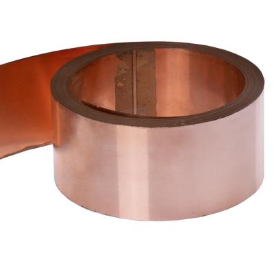 Cina 0.15-5.0mm striscia di rame pura della stagnola della bobina 99,99% C11000 per elettronica in vendita