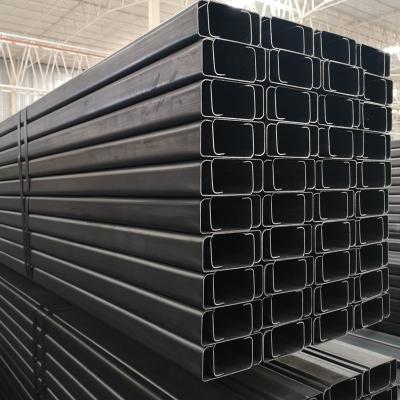 Cina Materiali d'acciaio della struttura di profilo del carbonio di Manica delicato coniato a freddo del ferro U C in vendita