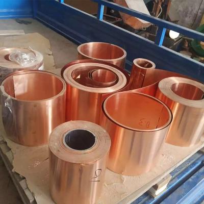 Cina rotolo di rame conduttivo della striscia della stagnola di rame sottile di 4.0mm per le batterie al litio in vendita
