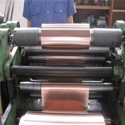 Cina rotolo di rame conduttivo della striscia della stagnola di rame sottile di 4.0mm per le batterie al litio in vendita