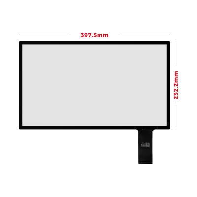 China Waterproof touch / glove touch 17.3 inch ilitek / eeti factory capacitive touch screen drive IC USB interface 17.3inch super anti-interference PCAP for sale