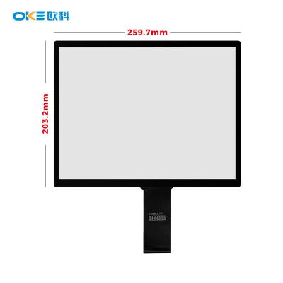 China General source factory standard 12.1 inch capacitive touch screen, super anti-interference ability, ILITEK/EETI control IC 12.1inch_4:3 for sale