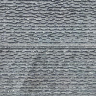 China Dark grey Natural stone waterfall panels cultured stone veneers stacked stone glued wall cladding tiles panels for sale