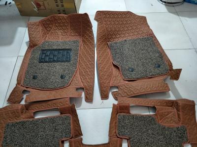 China Customized leather fod mat car sedan use 4 pcs full set carpet car mat for sale