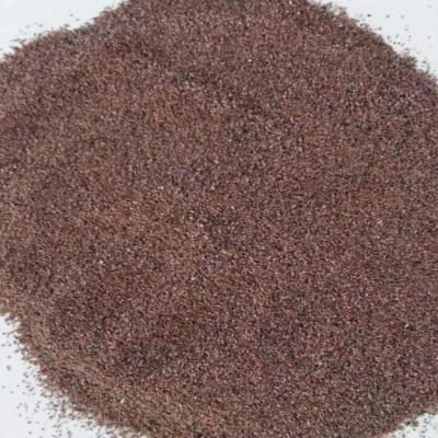 China stainless steel surface sand blasting abrasive sand Garnet sand 20-40 30-60 mesh grain garnet sand gritz for sale