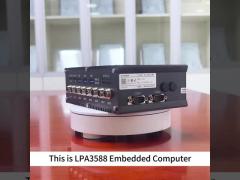 RK3588 Mini Industrial Fanless Vehicle Embedded PC Systems LPA3588 OEM