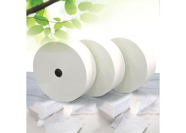 Quality Soft Cleaning Wet Wipe Rayon Raw Material With Good Strength for sale