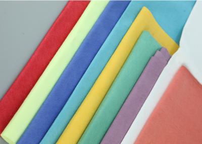 Cina Linea blu non tessuta chimica assorbente modello di Wave del panno di pulizia del legame del quadrato in vendita