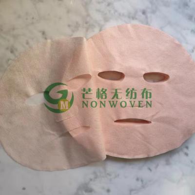 中国 ピンク0.31mmの厚さ45のGsmの絹のレーヨン マスク シート 販売のため