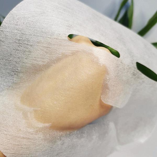 Quality SKL-28 private label dry custom lace pattern Collagen tencel facial mask sheet OEM for sale