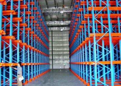 China Industrial Warehouse Drive In Pallet Rack For High Density Storage for sale