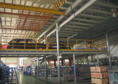 China Design warehouse storage steel mezzanine platform for sale