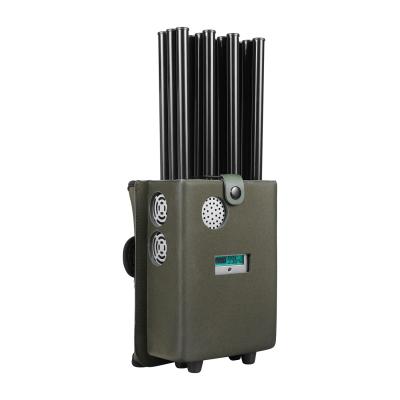 China 37W Portabe 12 Antennas  2G.3G.4G.5G Cell Phone Signal Jammer .LORA.GPS.5.2G.5.8G WIFI With High Gain 2.5dbi Antenna à venda