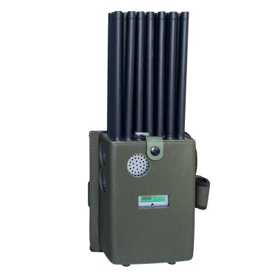 China New design 21 antennans portable signal jammer blocking WIFI 6E and mobile phone 2G, 3G, 4G, 5G and GPS, WIFI,  UHF, VHF, RF,LOJACK signals with new longer 2.5dbi gain omni antennas for sale
