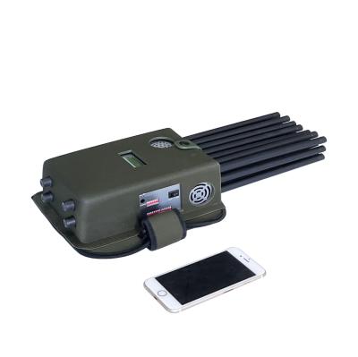 China New design 21 antennans portable signal jammer blocking WIFI 6E and mobile phone 2G, 3G, 4G, 5G and GPS, WIFI,  UHF, VHF, RF,LOJACK signals with new longer 2.5dbi gain omni antennas for sale