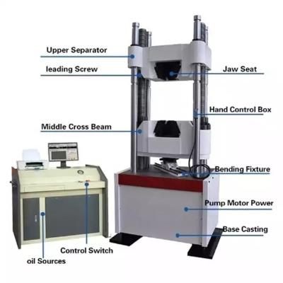 中国 Microcomputer Control Tensile Strength Testing Machine AC220V 50Hz 販売のため