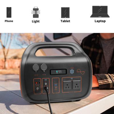 Cina 3.7V 500wh Generatore elettrico portatile Solar 18650 Batteria al litio Power Station in vendita
