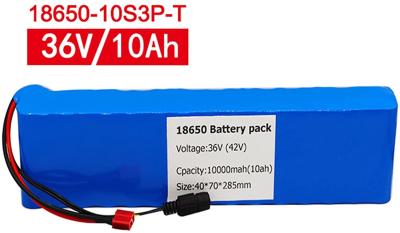 Cina 18650 batterie agli ioni di litio del pacchetto 48v 10ah 36v della batteria agli ioni di litio per la bici elettrica in vendita