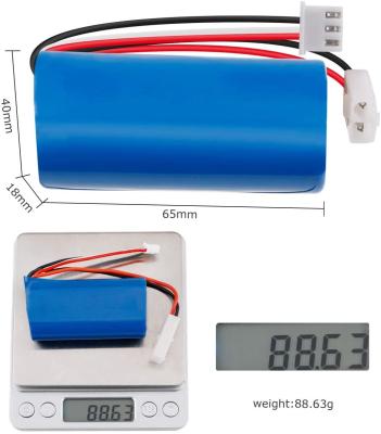 Cina Batteria al litio leggera da 7,4 V 1300 mAh con telecomando per auto NCM in vendita