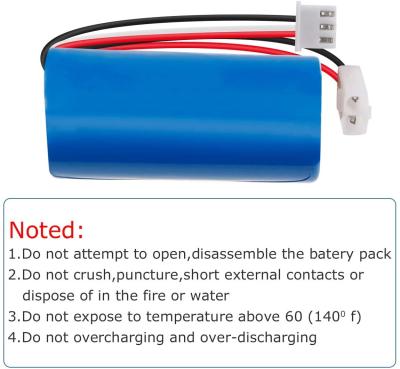 Cina Batteria al litio leggera da 7,4 V 1300 mAh con telecomando per auto NCM in vendita