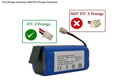 Cina 2600mah 14.4v batteria agli ioni di litio caricabatteria NCM batteria ricaricabile agli ioni di litio IP67 in vendita