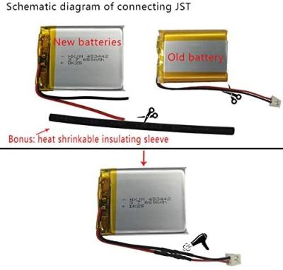 Cina Pacco batteria HS70 Li ai polimeri 3.7v 2600mAH Batteria ricaricabile Lipo 3.7v in vendita