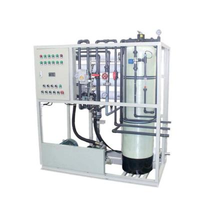 Cina Attrezzatura di trattamento dell'acqua di mare della membrana 25m3/D del RO di potere 5.5KW in vendita