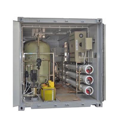 Cina Attrezzatura completamente automatica di trattamento dell'acqua di mare del sistema del RO del rendimento 30m3/D AC380V dell'acqua in vendita