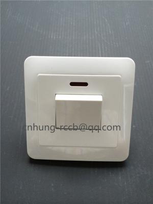 China CNHUNG wall switch 45A,1 Gang DP Switch with Neon for sale