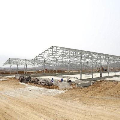 China Het dubbele Huis van de de Structuur Prefabkip van het Verdiepingsstaal voor Gevogeltelandbouwbedrijf Te koop