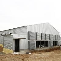 China Prefab Steel Structure Poultry House Environmental Controlled for sale