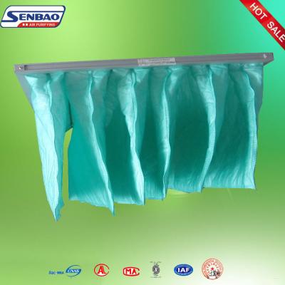 Cina Multi sistemi del filtro a sacco delle tasche di F5 F6/filtro tasca di verde in vendita