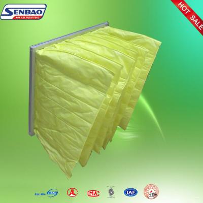Cina Nuovo filtro a sacco respirabile sigillato ultrasonico H11 per il sistema di HVAC in vendita