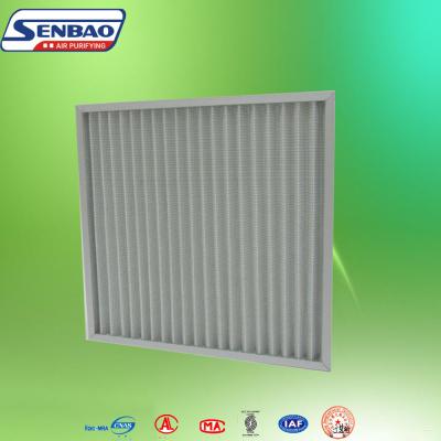 Cina 24 x 24 x 2 pollici del pannello pre di filtri dell'aria dell'aria sottile di filtro pieghettato dal purificatore in vendita