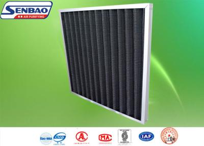 Cina Struttura attivata dell'alluminio del sistema di filtro dell'aria AHU del pannello pieghettata fibra del carbonio pre in vendita