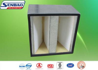 Cina La Banca di alta efficienza V filtra la struttura galvanizzata sistema di ventilazione in vendita