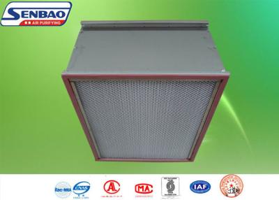 Cina Divisione resistente ad alta temperatura della stagnola di filtri dell'aria H11 H12 Aluminun di Hepa in vendita