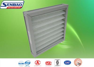 Cina Filtri dell'aria pieghettati lavabili del pannello della struttura di alluminio pre per il sistema di ventilazione in vendita