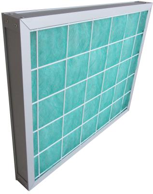 China El marco de aluminio plisó los filtros de aire del panel pre para ISO9001 casero/residencial en venta