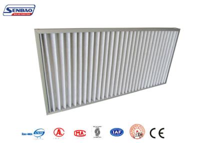 中国 HVACシステム総合的なG3 G4によってプリーツをつけられるパネルのエア フィルターのクリーンルームの解決 販売のため