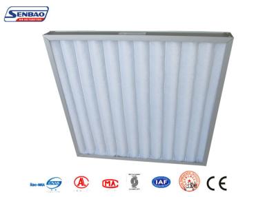 China Filtros de aire primarios montados techo del panel del plisado del sistema de Filteration pre para el aire acondicionado central en venta