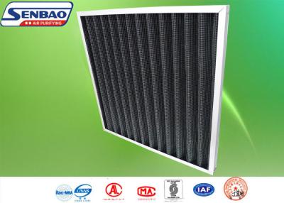 Cina Filtri dell'aria industriali attivati della fibra sintetica del carbonio con il corpo filtrante pieghettato in vendita