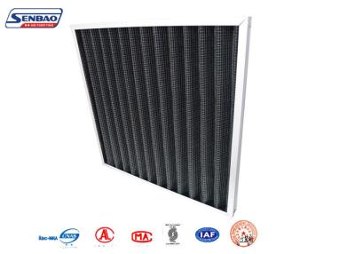 Cina I media del carbonio attivati sistema di HVAC dell'ospedale hanno pieghettato il filtro dell'aria con le strutture del metallo in vendita
