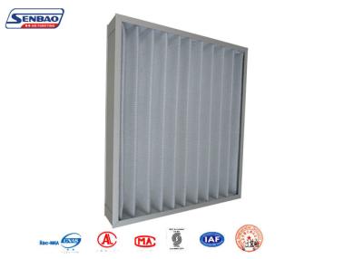 China El medios tipo purificador del panel de la fibra sintética del aire del aire acondicionado filtra el grado primario G3/G4 en venta
