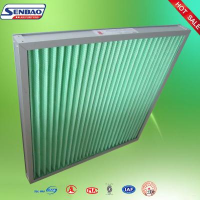 Cina Ventili il trattamento del filtro dalla fornace pieghettato efficienza media di filtro dell'aria del carbonio attivato unità in vendita